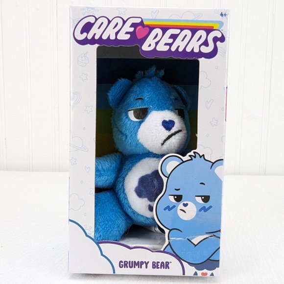 Toys | Miniature Care Bears Grumpy Bear Plush 3 Stuffed Animal Micro ...